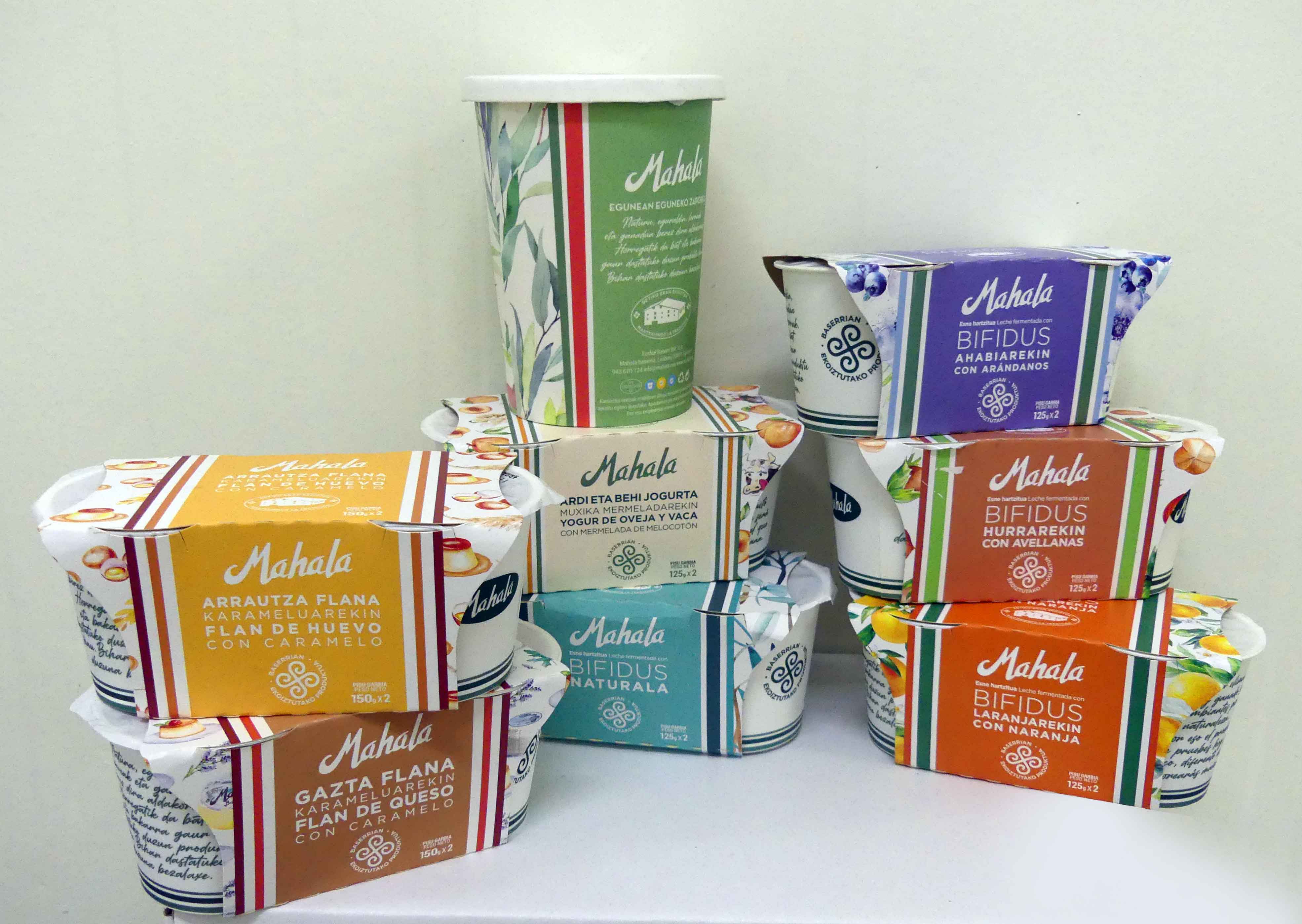 Nuevos sabores, flanes y yogures con fruta y bífidus - Mahala